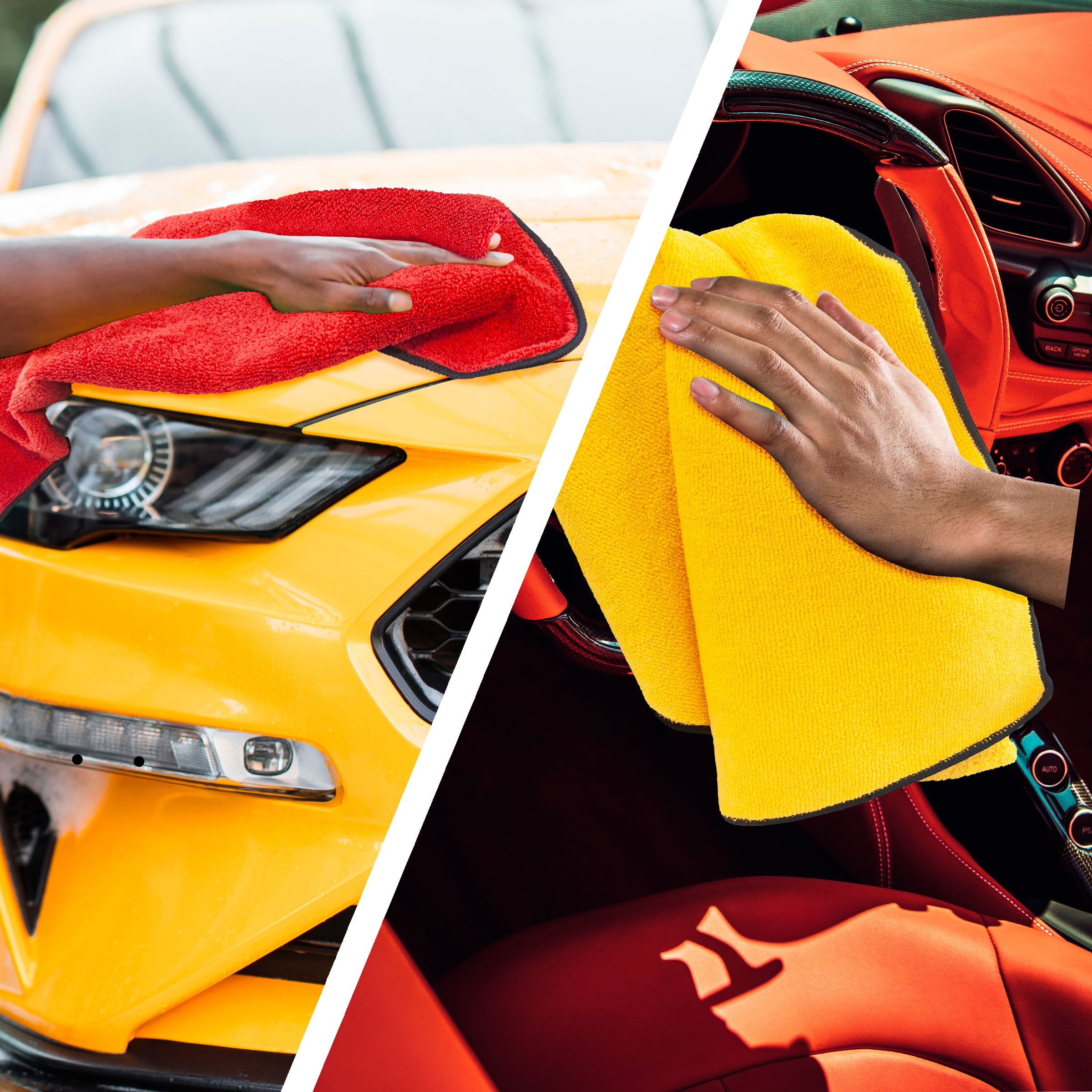 Detailer's Preference All-Purpose Dual Pile Terry Weave Microfiber Tow ...